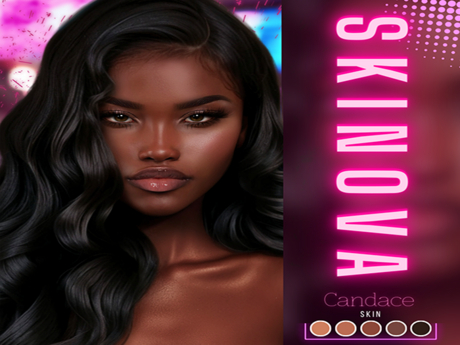 Second Life Marketplace - HER // Sasha Skin / Ebony (EvoX)